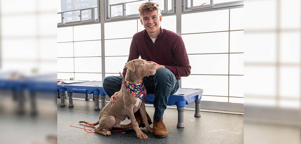 Actor Maxwell Jenkins Visits ASPCA Adoption Center to Bring Holiday ...