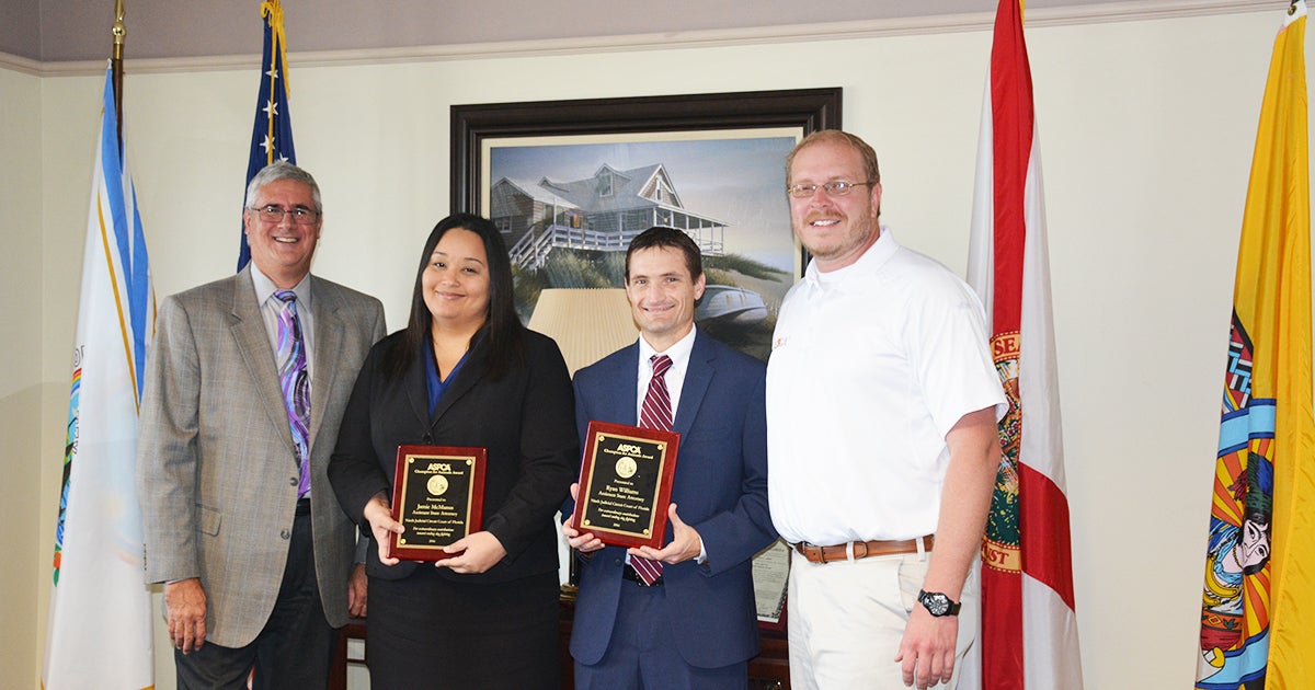 Florida and South Carolina Agencies Receive ASPCA “Champion for Animals ...