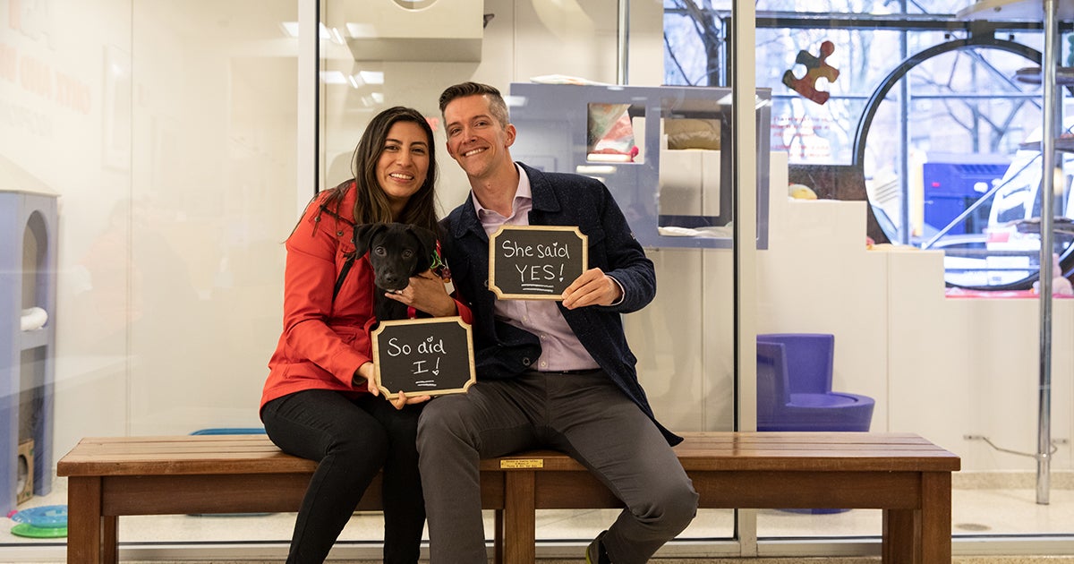 Simultaneous Engagement Proposal and Pet Adoption Gives New Meaning to ...